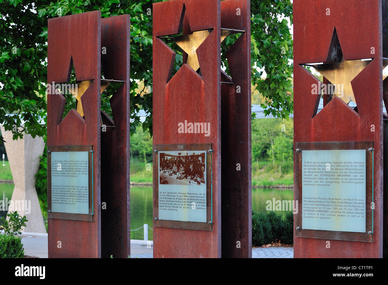 Schengen agreement 1985 hi-res stock photography and images - Alamy