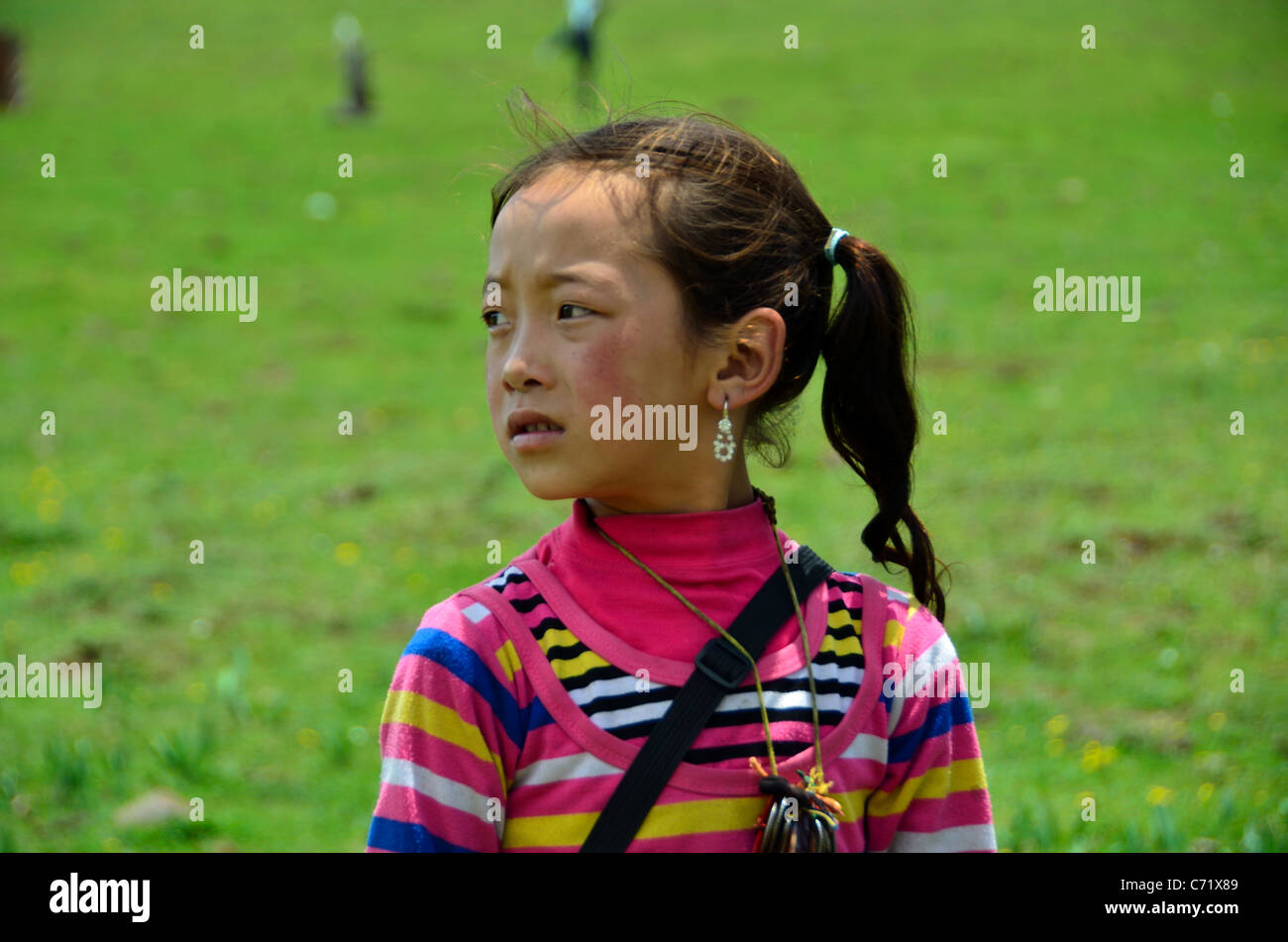 Tibetan Girl High Resolution Stock Photography and Images - Alamy