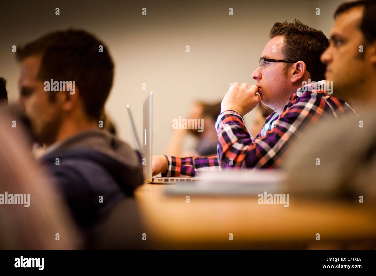 mobile app developers at the iOSDev UK app developer conference at ...