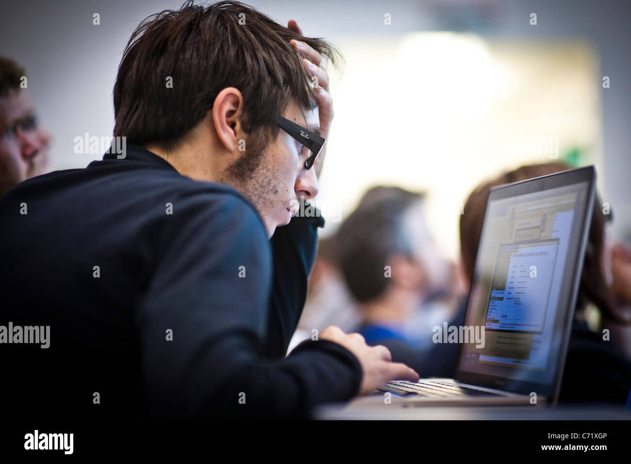 mobile app developers at the iOSDev UK app developer conference at ...