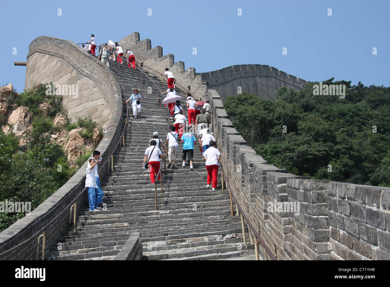 Steep portion great wall china hi-res stock photography and images - Alamy