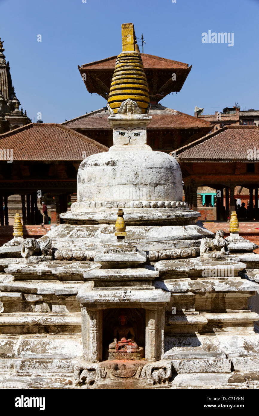 Buddhist stupa in Durbar Square, Patan, Nepal Stock Photo - Alamy
