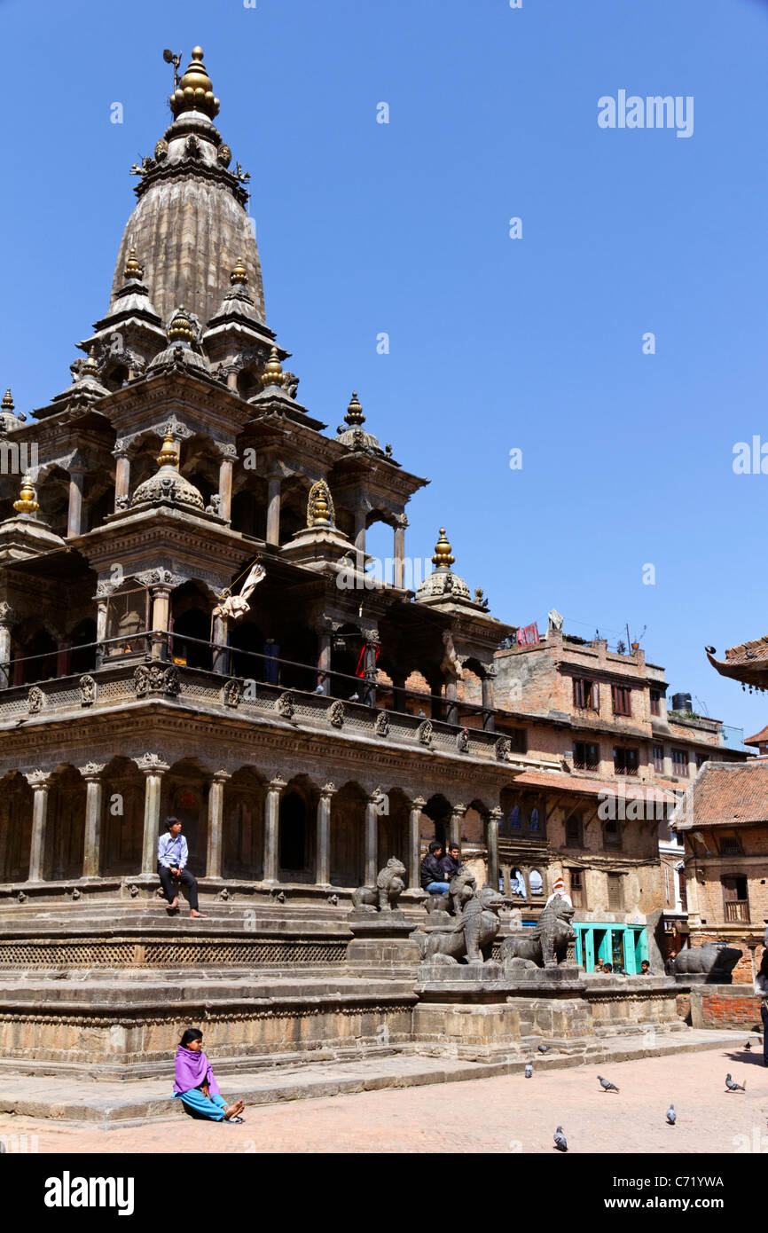 Patan durbar square temple hi-res stock photography and images - Alamy