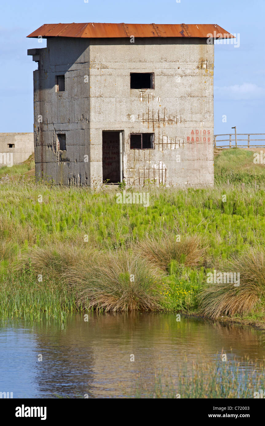 World war two lookout tower hi-res stock photography and images - Alamy