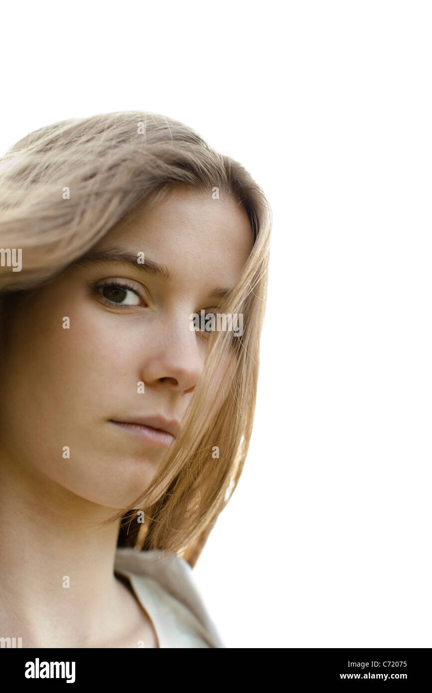 Young woman, portrait Stock Photo - Alamy