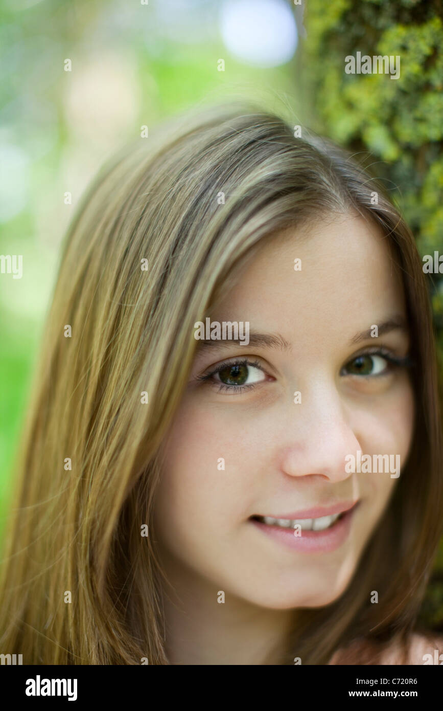 Young woman, portrait Stock Photo - Alamy