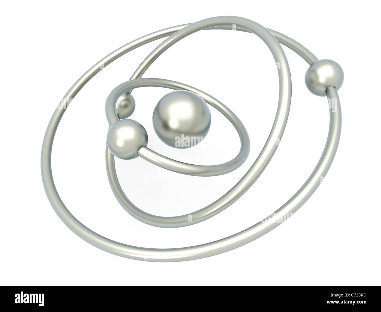 A atomic Model Stock Photo - Alamy