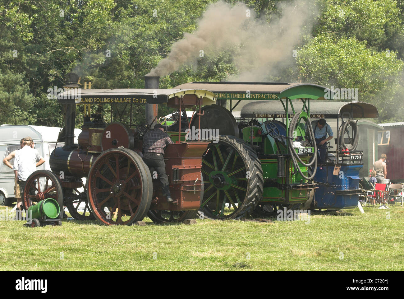 West of england great steam engine rally hi-res stock photography and ...