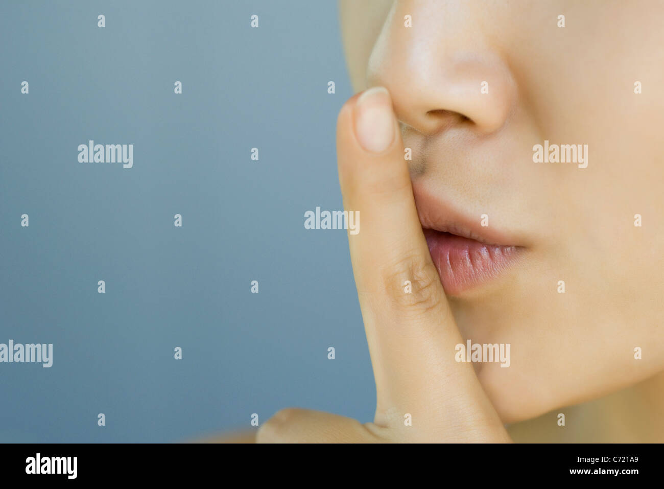 Tight lip hi-res stock photography and images - Alamy