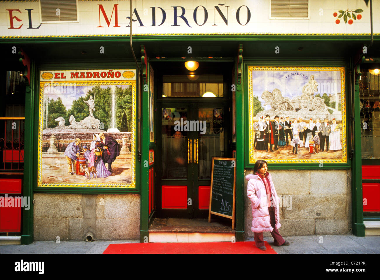El Madrono, a traditional tapas bar off the Plaza Mayor in Madrid ...