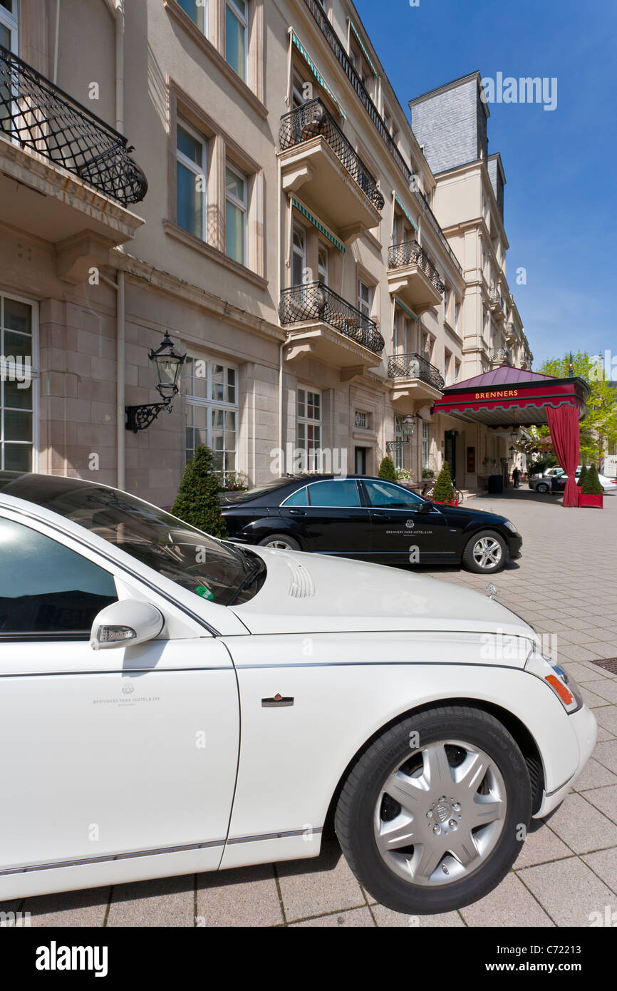 MAYBACH CAR, HOTEL BRENNERS, HOTEL AND SPA, LUXURY HOTEL, GRANDHOTEL ...