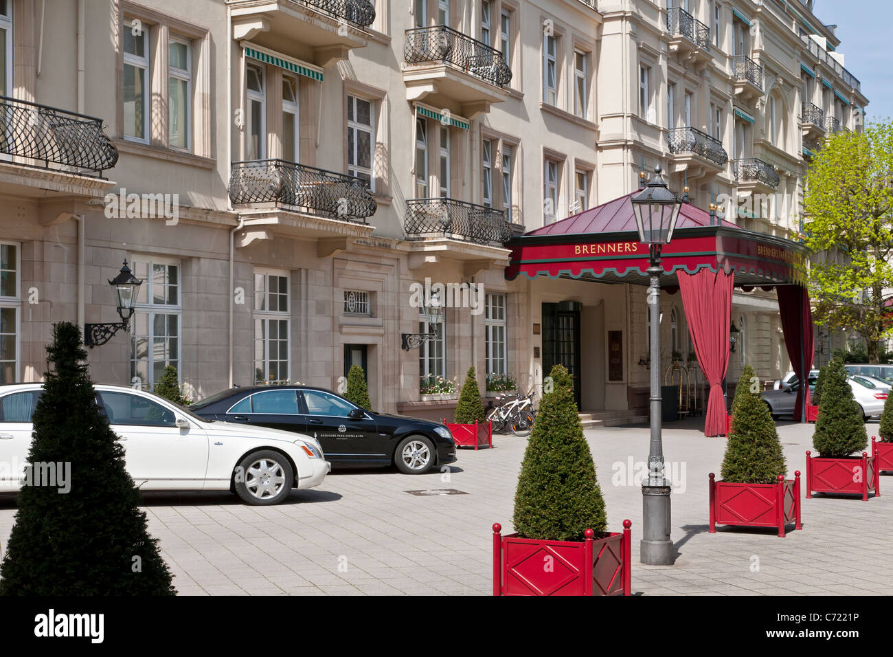 MAYBACH CAR, HOTEL BRENNERS, HOTEL AND SPA, LUXURY HOTEL, GRANDHOTEL ...