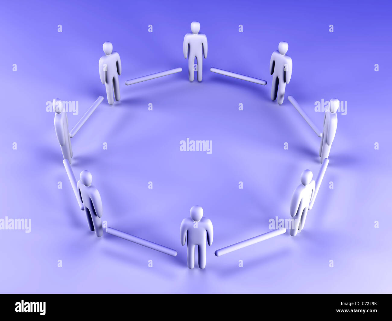 Power of Teamwork Stock Photo - Alamy