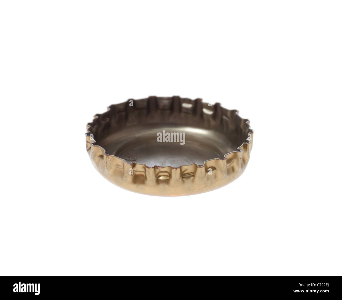 crown cap, photo on the white background Stock Photo - Alamy