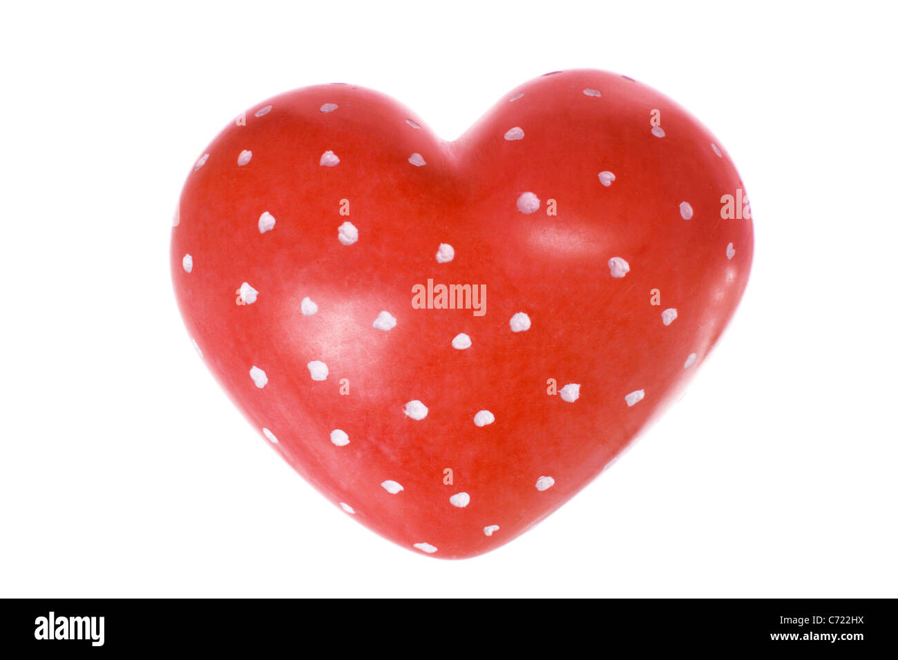 Red Love Heart Stock Photo - Alamy