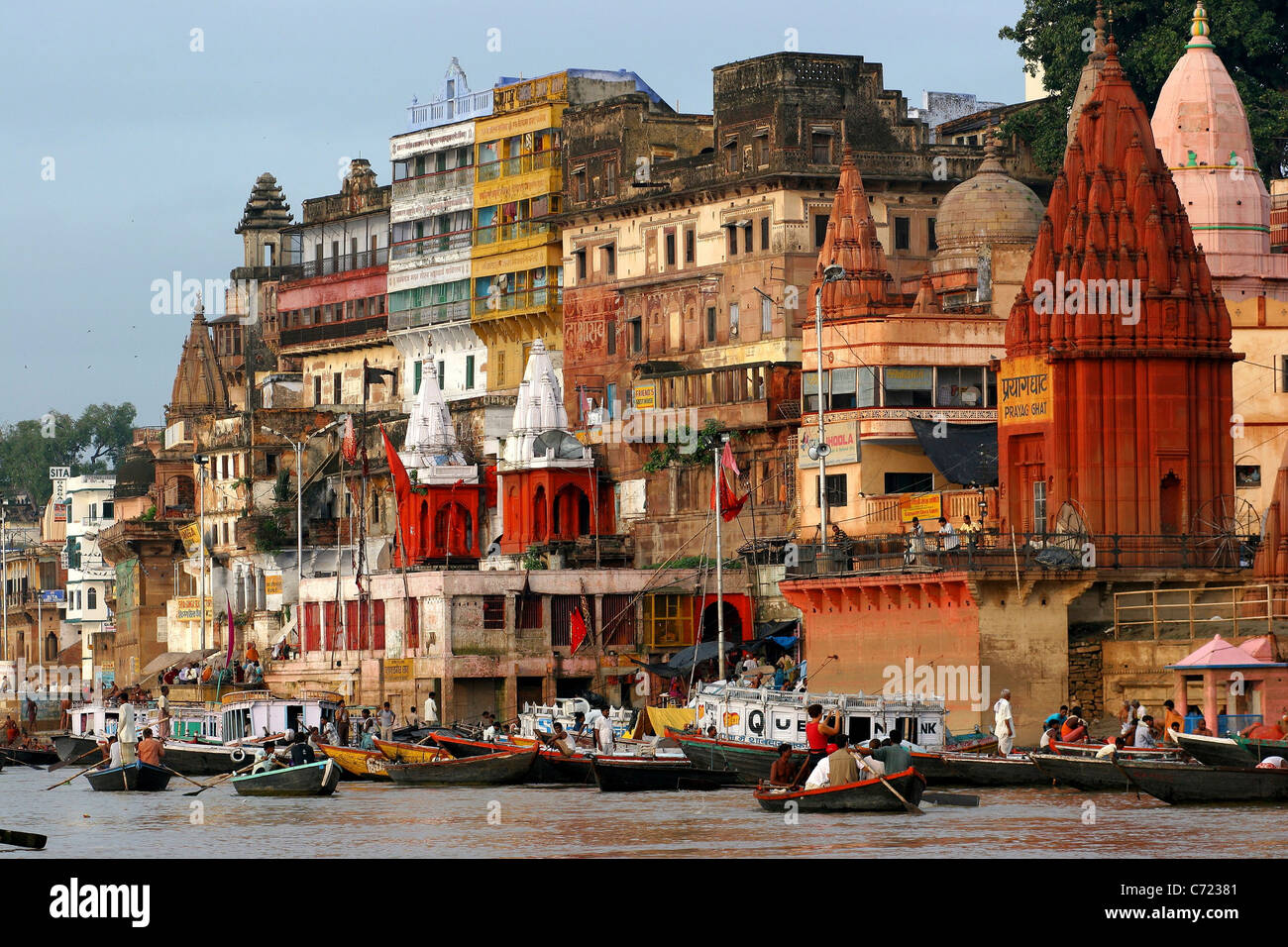 Rio The Ganges in Varanasi Stock Photo - Alamy
