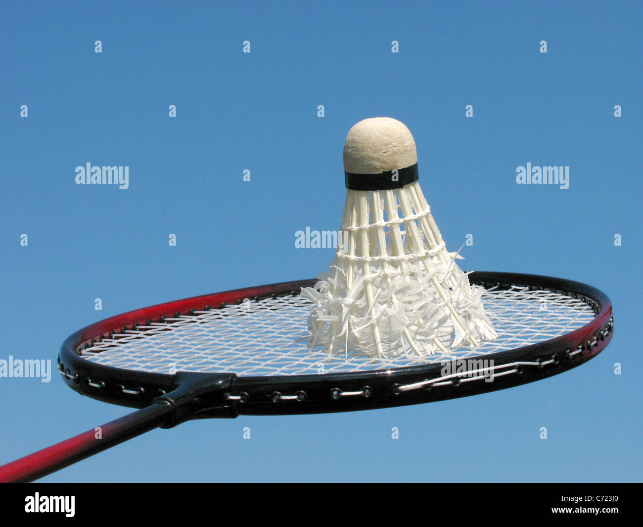 Badminton racket and shuttlecock hi-res stock photography and images ...
