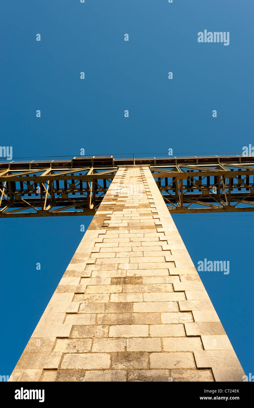Detail take of a massive railway bridge Stock Photo - Alamy