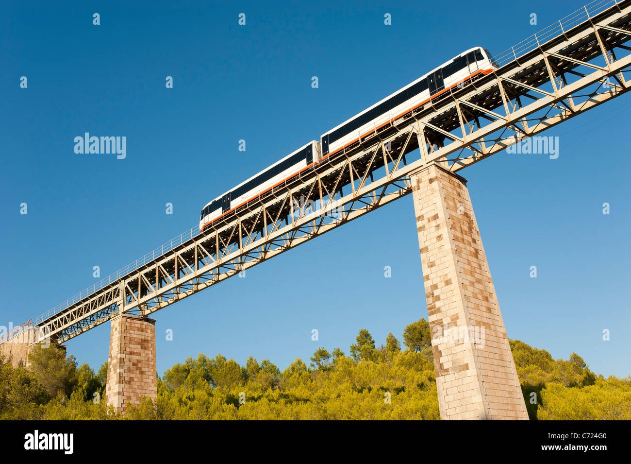 Narrow gauge train spain hi-res stock photography and images - Alamy