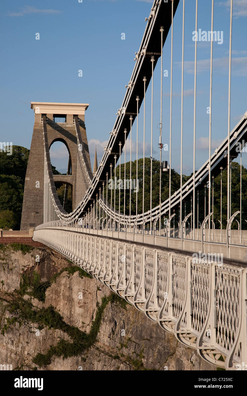 Clifton Suspension Bridge by Brunel, Bristol, England, UK Stock Photo ...