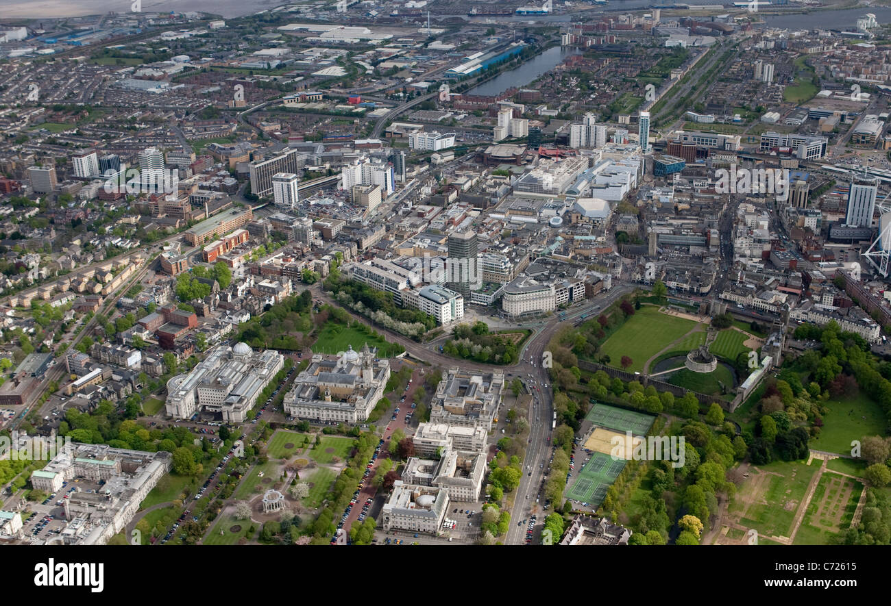 Cardiff Aerial Stock Photos & Cardiff Aerial Stock Images - Alamy