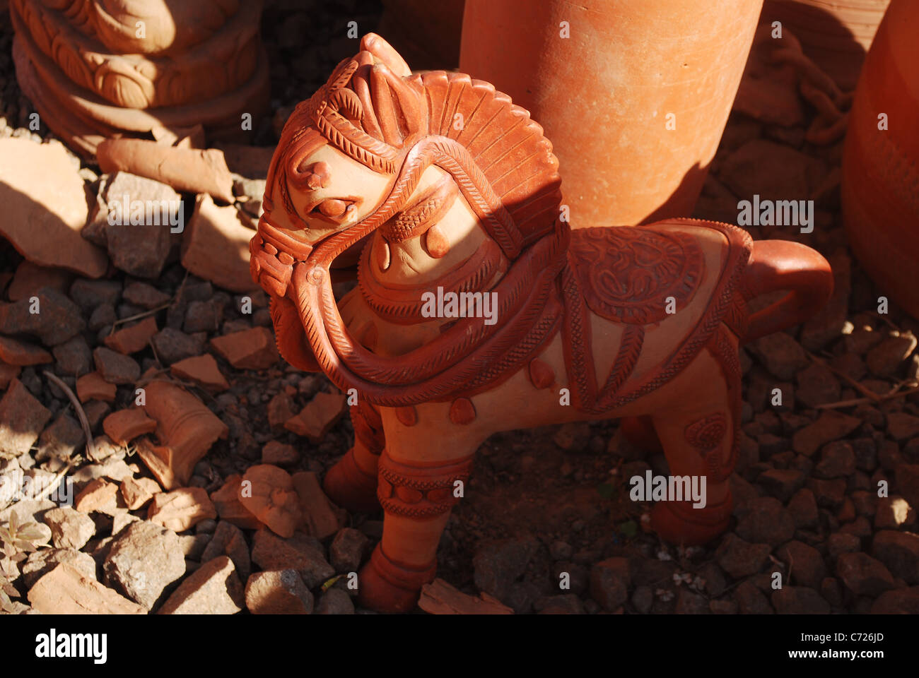 mud sculpture statue Stock Photo - Alamy