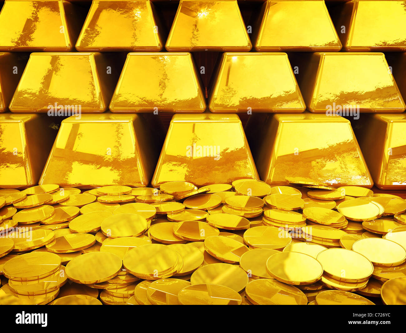 Gold Ingots High Resolution Stock Photography and Images - Alamy
