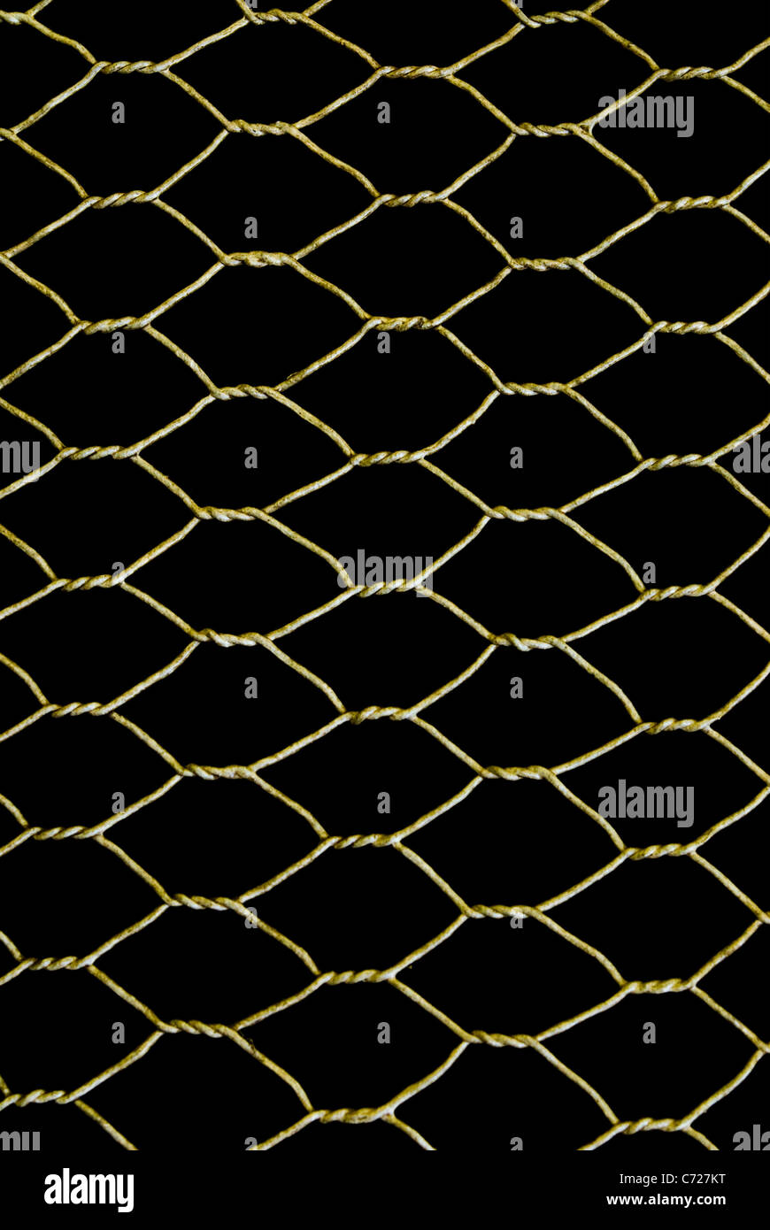 Chicken wire closeup Stock Photo - Alamy