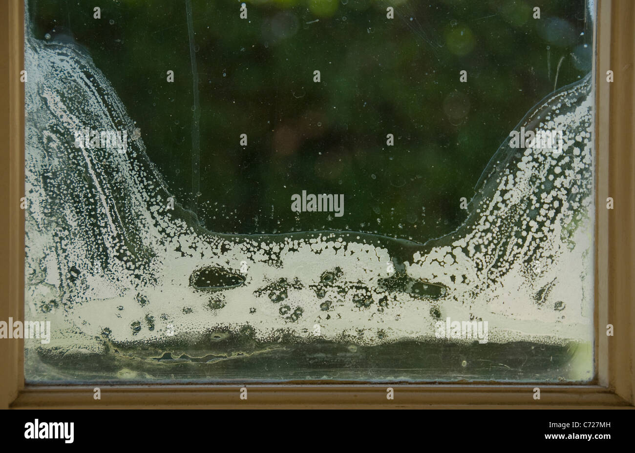 Old weathered glass window pane Stock Photo - Alamy