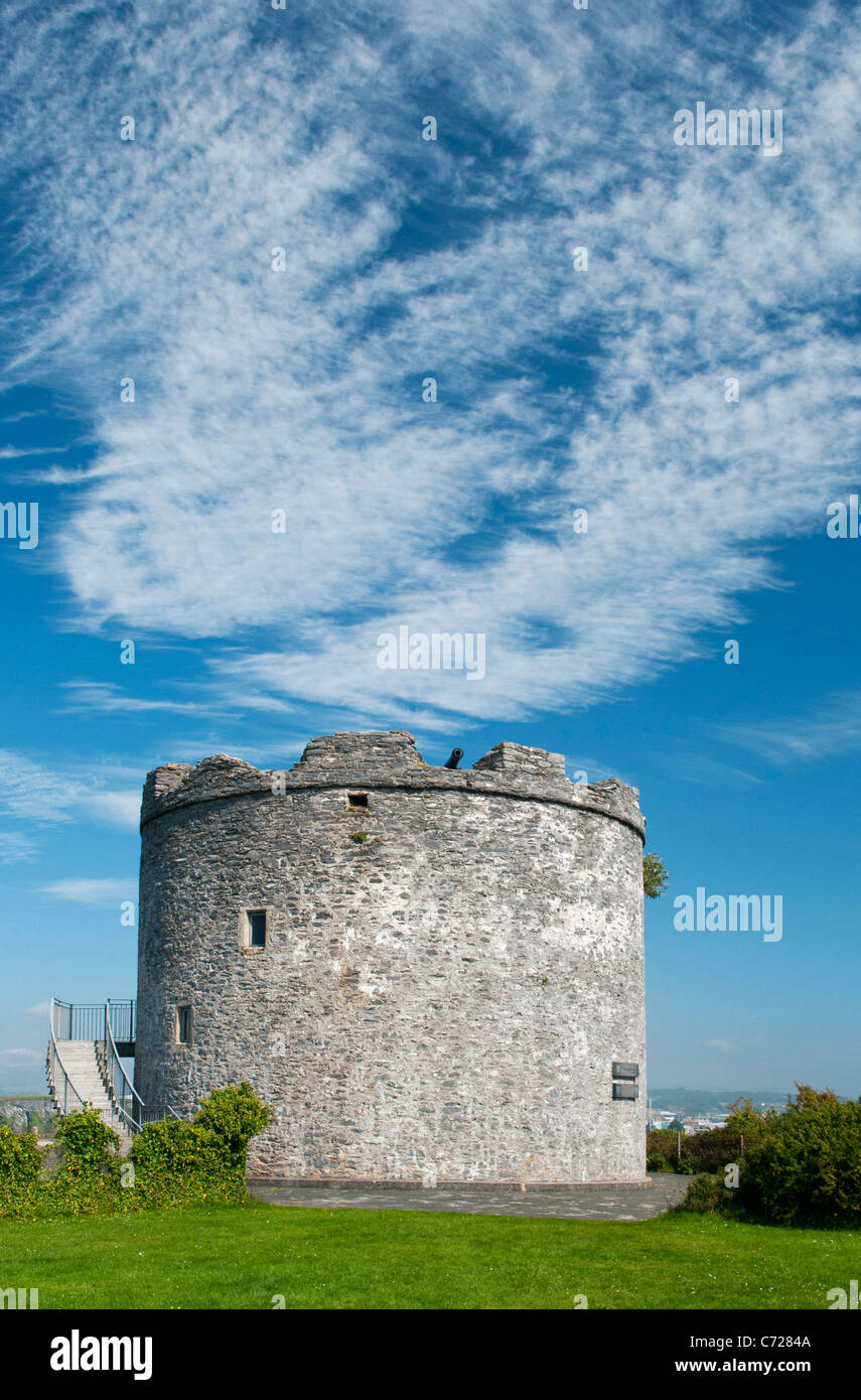 Seventeenth century artillery tower at Mount Batten, Plymouth, Devon UK ...