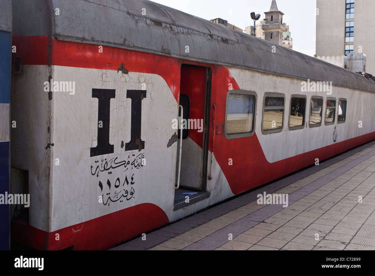 Egypt train station hi-res stock photography and images - Alamy