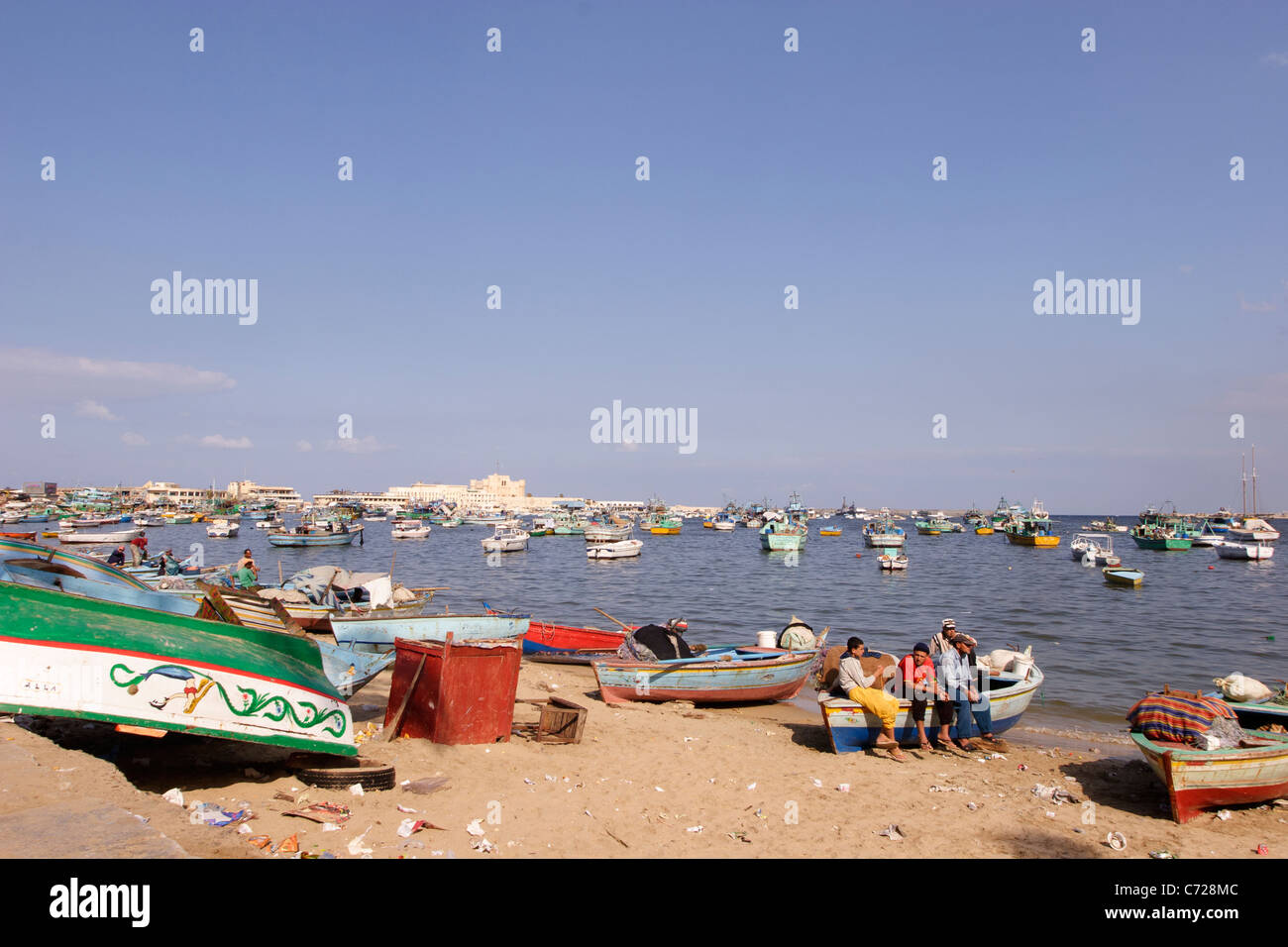 Harbour, Alexandria, Egypt Stock Photo - Alamy