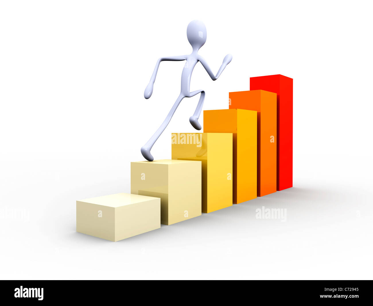 Sprint to success Stock Photo - Alamy