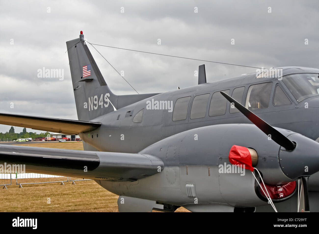 The Beech U-21H Ute, a modified Beech King Air 90 aircraft, was ...