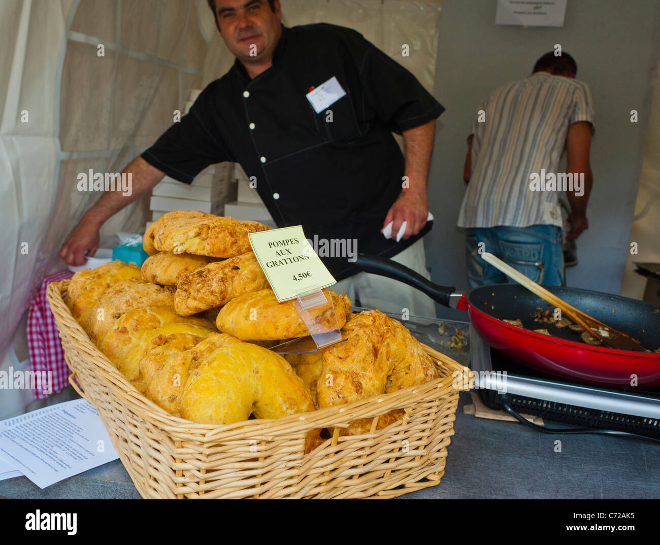 Paris, France, French Food Festival, "St. Pourcinois", French Local ...