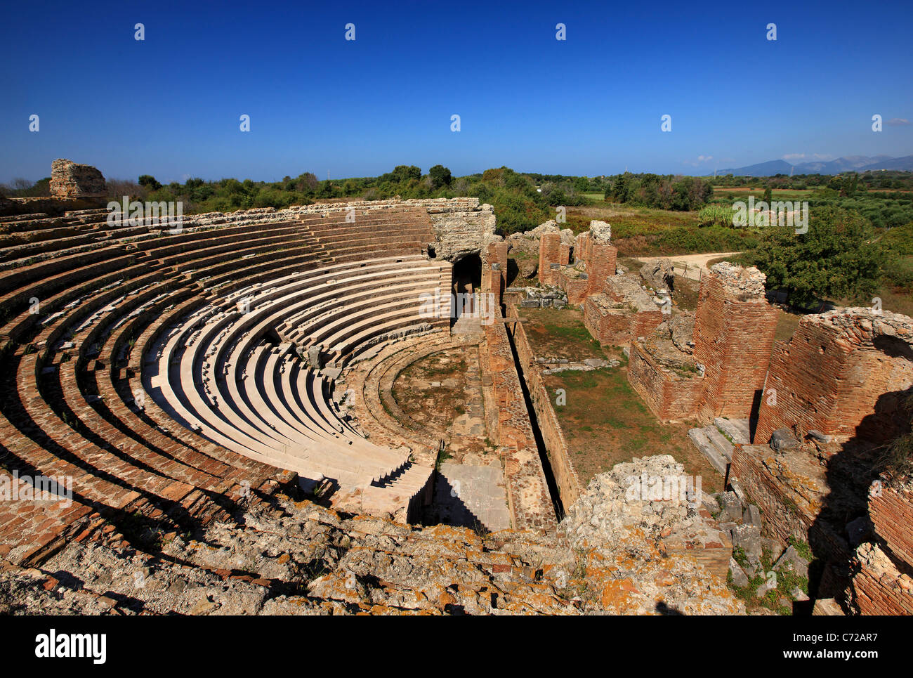 The Roman Odeon of Ancient Nikopolis (probably the largest ...