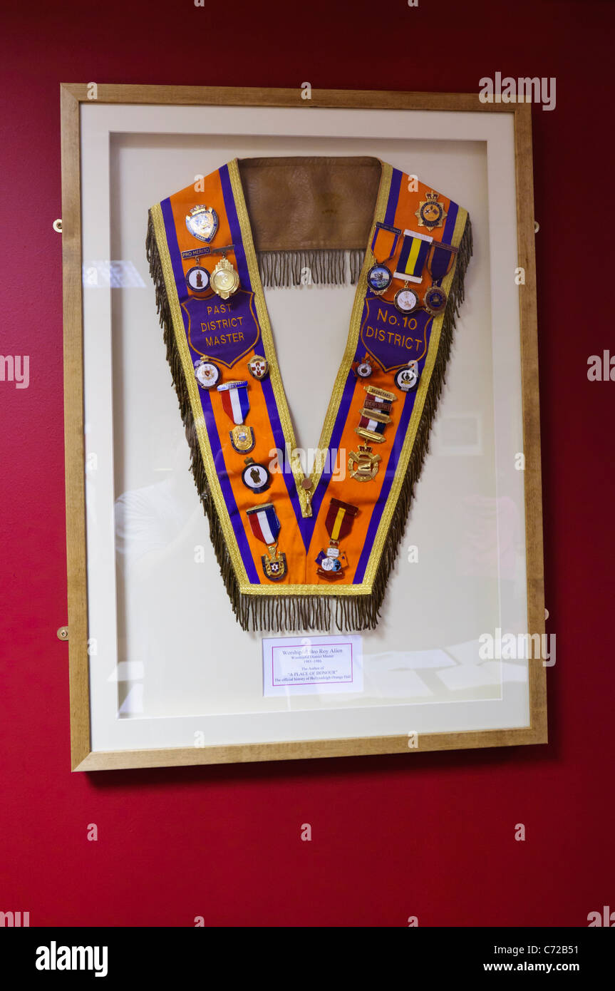 Orange order sash hi-res stock photography and images - Alamy