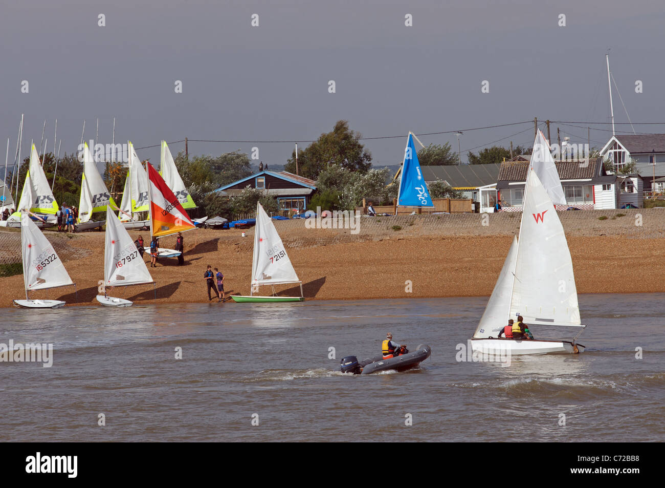 Sailing on the deben hi-res stock photography and images - Alamy