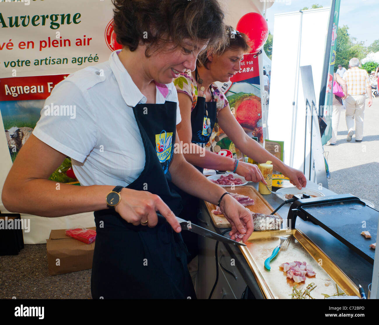 Paris, France, Celebrating French Food and drink Festival, St ...