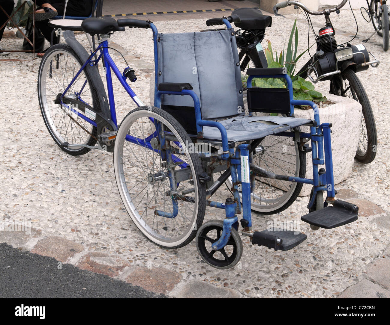 Handicapped tricycle hi-res stock photography and images - Alamy