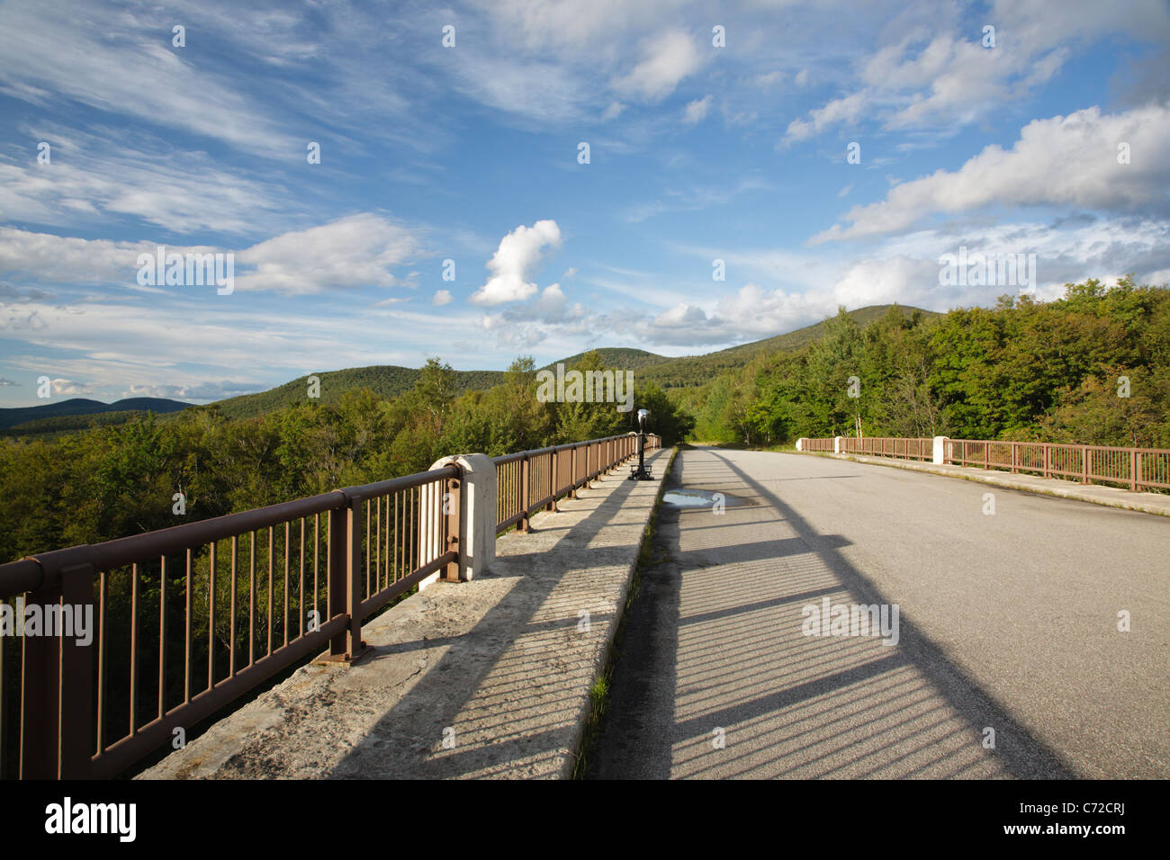 Franconia Notch State Park in the White Mountain National Forest of New ...