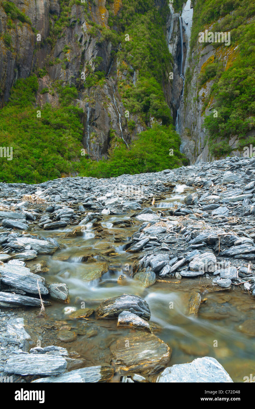 Mountain stream cascade hi-res stock photography and images - Alamy