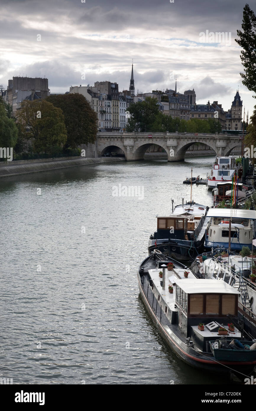 Ile de la Cite, River Seine, Paris, France Stock Photo - Alamy