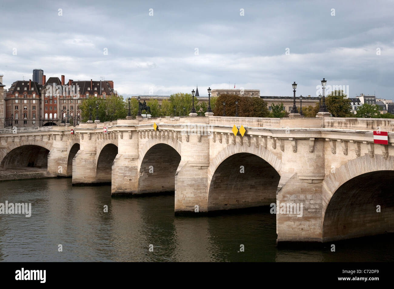 Pont Neuf Bridge over the River Seine, Paris, France Stock Photo - Alamy