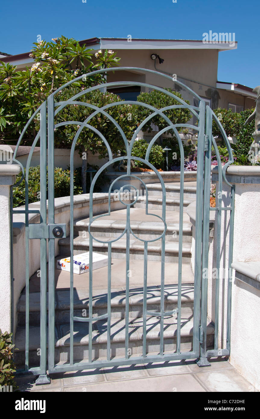 Fancy gate hi-res stock photography and images - Alamy