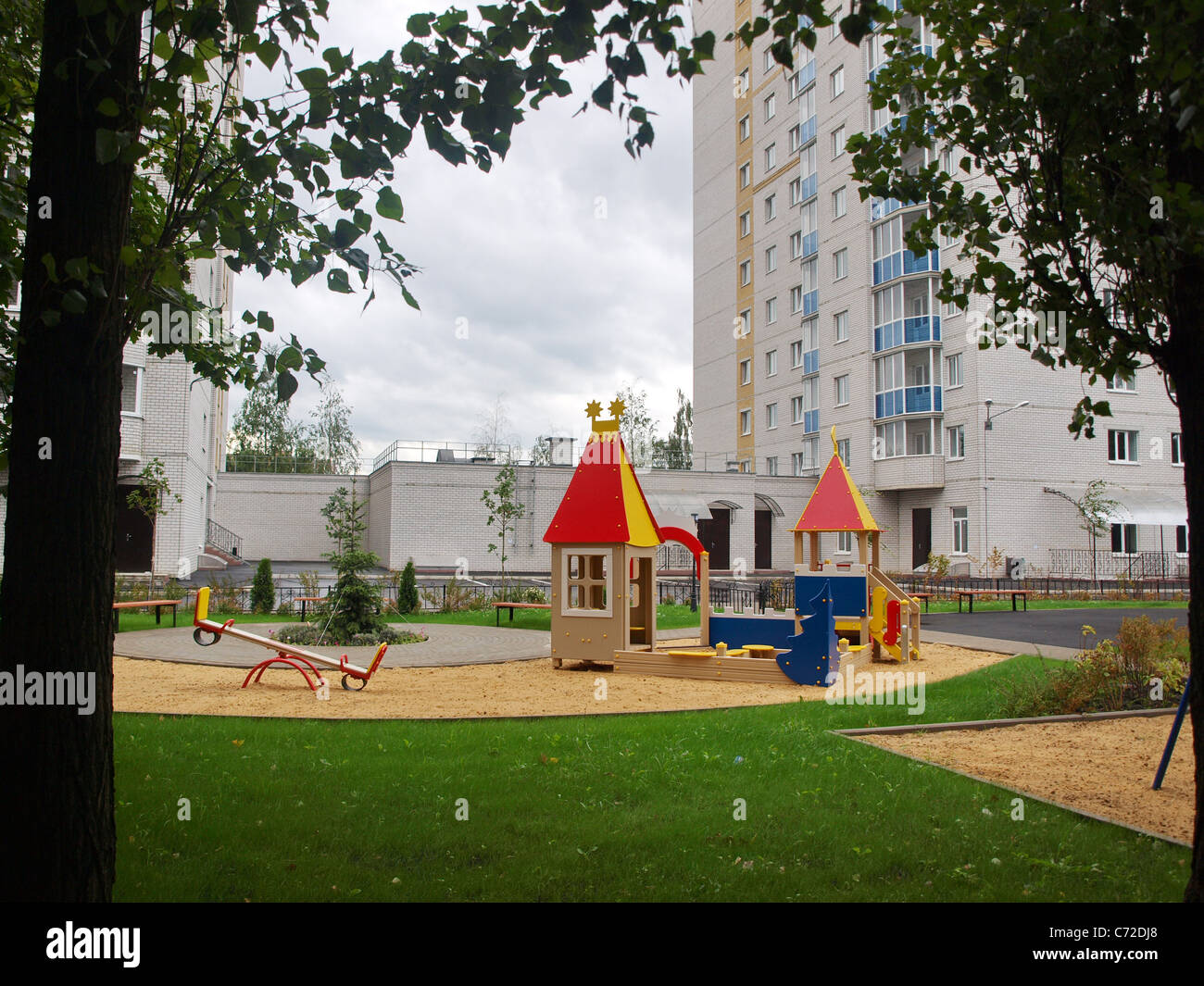 Childrens playground 2000s hi-res stock photography and images - Alamy