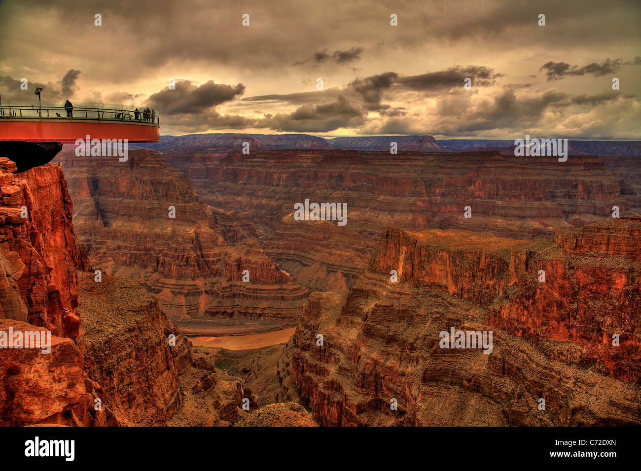 Skywalk - West rim, Grand Canyon National Park, Arizona Stock Photo - Alamy