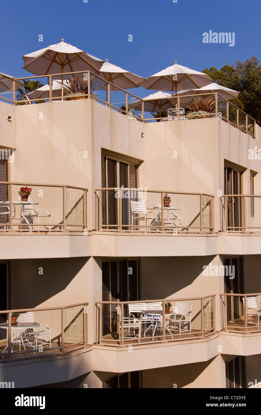Hotel balcony hi-res stock photography and images - Alamy
