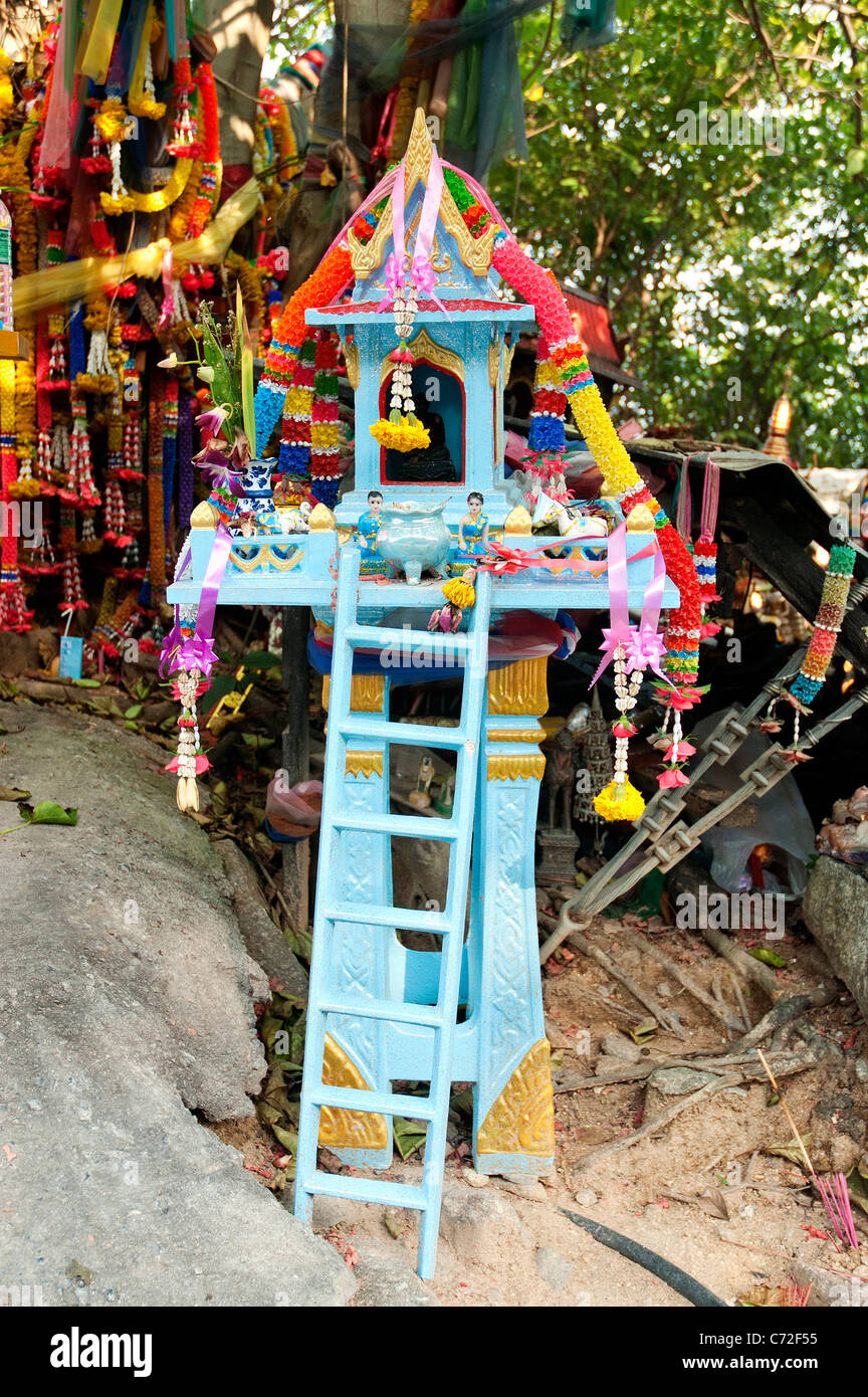buddhist spirit house shrine in phuket thailand Stock Photo - Alamy