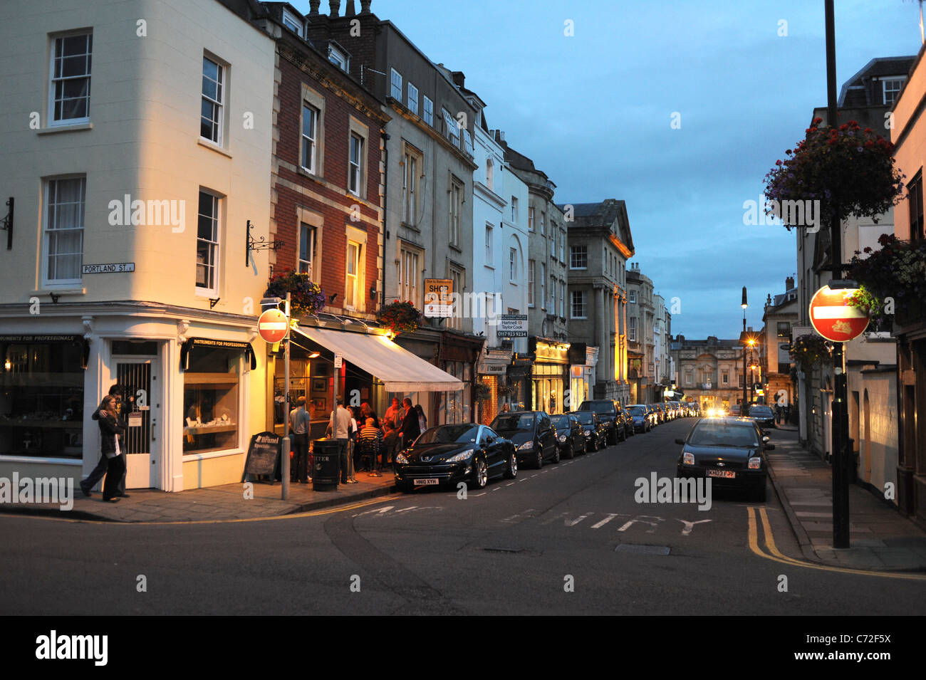 Pubs bars and cafes restaurants in Clifton village area of Bristol at ...